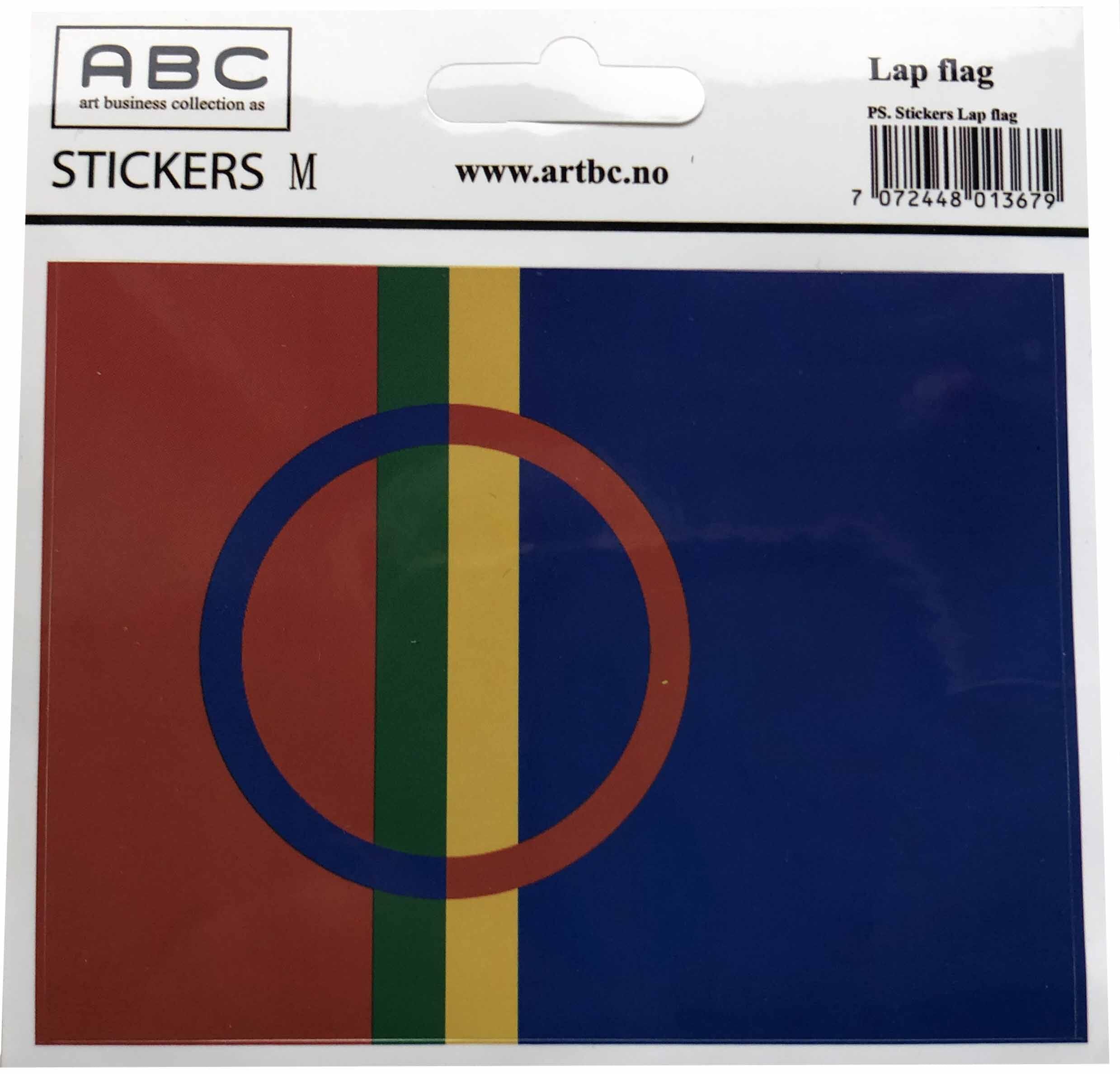 Stickers - Samisk flagg - ABC Art Business Collection