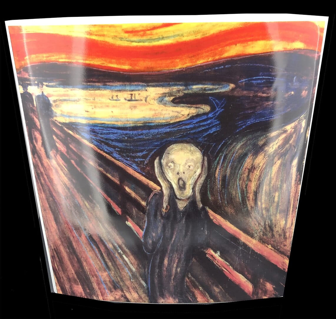 Blomstervase - Skrik - ABC Art Business Collection