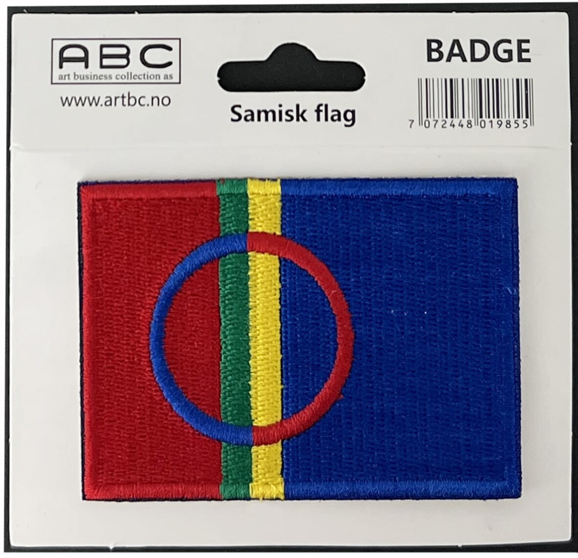Badge- Flagg Samisk - ABC Art Business Collection